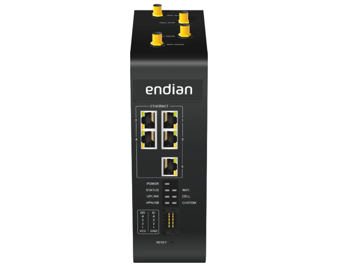 Endian Edge XL – Industrial Security Gateway for OT Environments