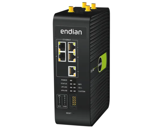 Endian Edge XL – Industrial Security Gateway for OT Environments