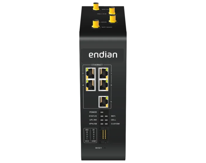 Endian Edge XL – Industrial Security Gateway for OT Environments