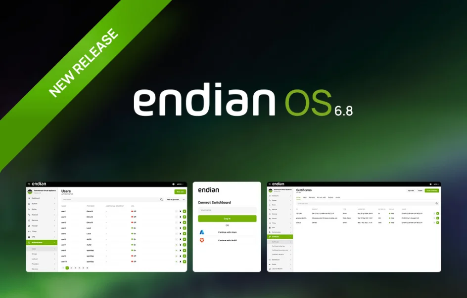 EndianOS 6.8 – New Features for Secure Digital Platform